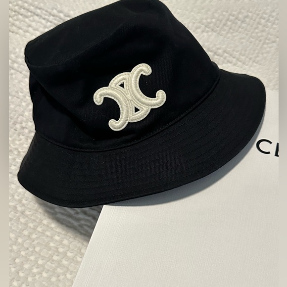 Celine | Accessories | Celine Triomphe Bob In Cotton | Poshmark